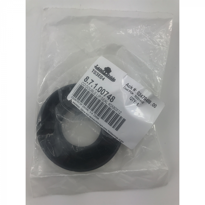 Land Pride CO DOUBLE LIP SEAL 40X80X12 8.7.1.00748, Land Pride Parts ...