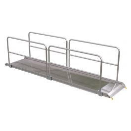 Vestil ALUM WALK RAMP HOOK STYLE 169.25 X 38 IN